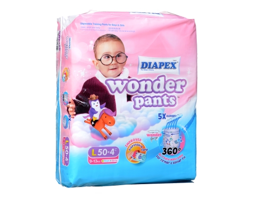 Diapex Wonder Pants Super Jumbo L50 - 360° Waistband