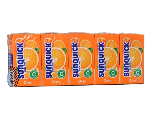 Sunquick Orange, 5 x 125 ml - Packed with Vitamin C