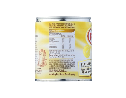 F&N Full Cream Sweetened Condensed Milk 392g Rich & Creamy