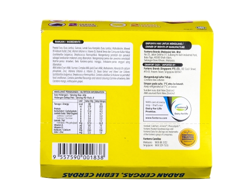 Fernleaf CalciYum Multi Flavoured Pack, 8 x 60g 2x Calcium