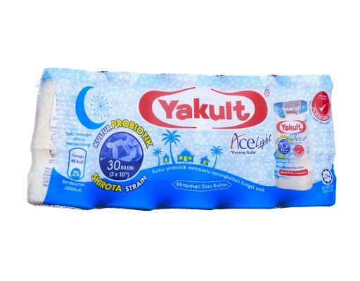 Yakult Ace Cultured Milk Light 5x80ml Probiotic Benefits
