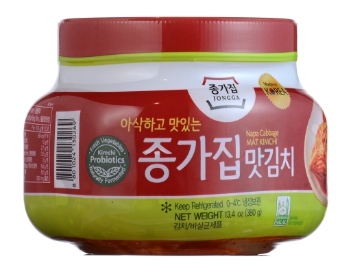Jongga Mat Kimchi, 380g - Authentic Korean Flavor
