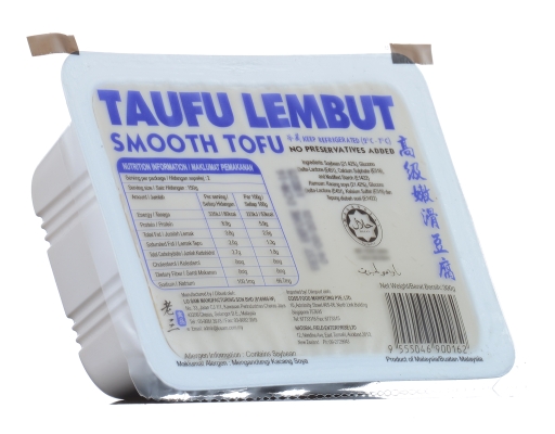Lo Sam Square White Tofu, 300g - Fresh and Smooth