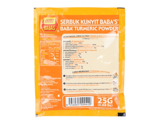 Baba's Serbuk Kunyit | myaeon2go