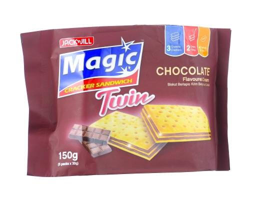 Magic Twin Cracker Sandwich Chocolate | myaeon2go