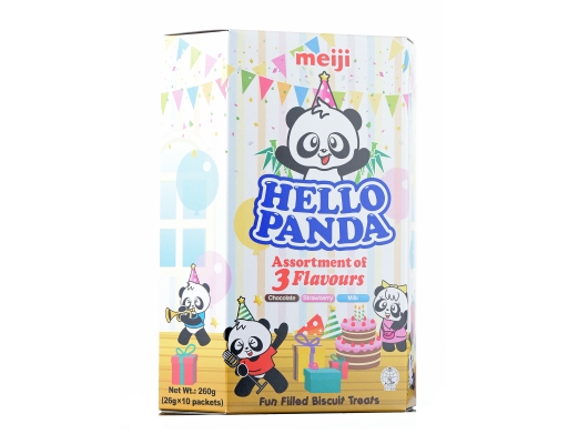 Meiji Hello Panda Family Pack 260g – Fun Treats