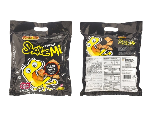 Shoyuemi Chips Black Pepper 8x14g - Crunchy