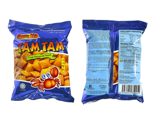 Snek Ku Tamtam Crab Flavoured Snack | myaeon2go
