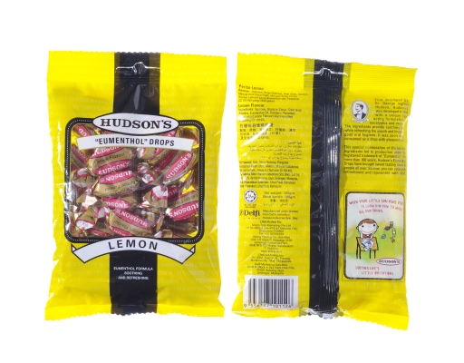 Hudson's Lemon Eumenthol Drops | myaeon2go