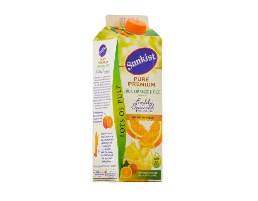 Sunkist Orange Juice 1L – Freshly Squeezed
