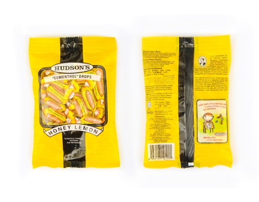 Hudson's Honey Lemon Eumenthol Drops | myaeon2go