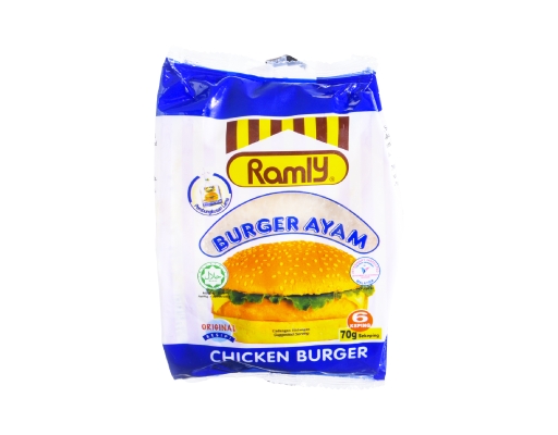 Ramly Chicken Burger, 420g - Halal & Delicious