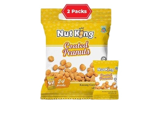 Ngan Yin Coated Peanut 24x12g - Crunchy Delight