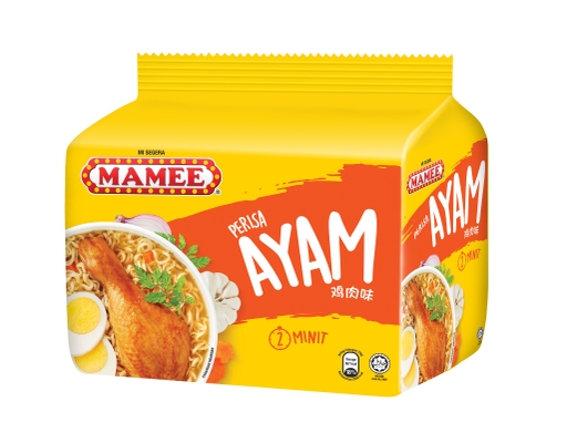 Mamee Chicken Instant Noodle, 5x79g - Quick & Savory Meal