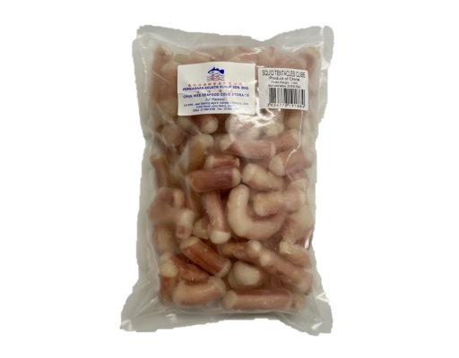 Frozen Squid Tentacles Cube 1kg - Seafood Delight