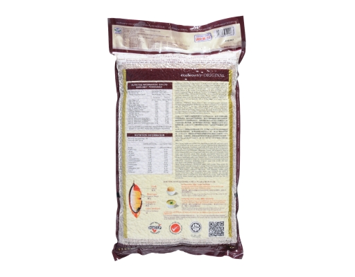 Ecobrown's Brown Rice Original, 5 kg - 100% Wholegrain