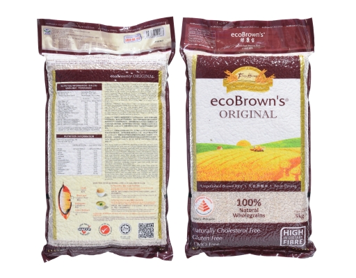 Ecobrown's Brown Rice Original, 5 kg - 100% Wholegrain