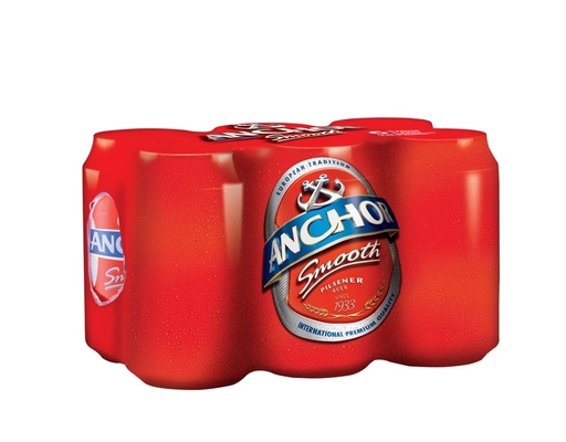 Anchor Beer Can, 6 x 320 ml - Smooth Pilsener
