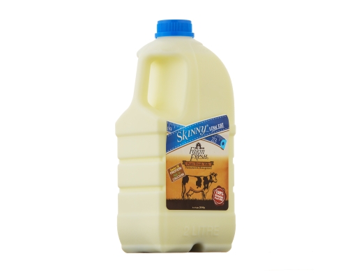 Farm Fresh Skinny Low Fat Cow's Milk, 2 liter - Low Fat