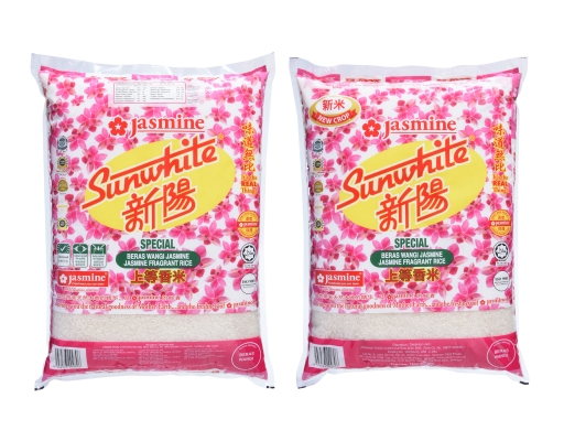 Jasmine Thailand Sunwhite Rice, 10kg - Aromatic