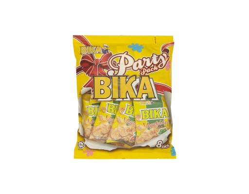 Bika Party Pack Veg Flavor 8x10g - Tasty Snack