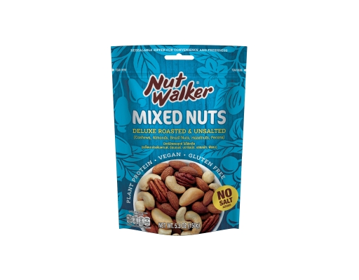 Nut Walker Deluxe Roasted & Unsalted Mixed Nuts | myaeon2go