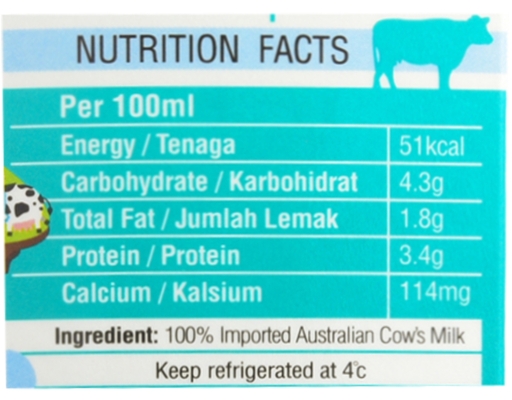 Farm Fresh Low Fat Milk, 1L - Fresh Australian Taste