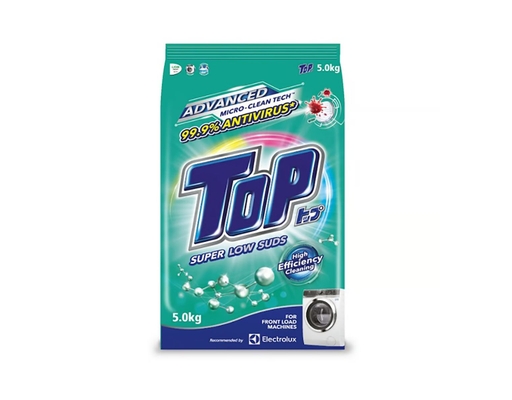 Top Powder Detergent, 5 kg - 99.9% Anti Bacteria