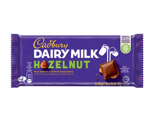 Cadbury Hazelnut Bar 160g - Chocolate Treat