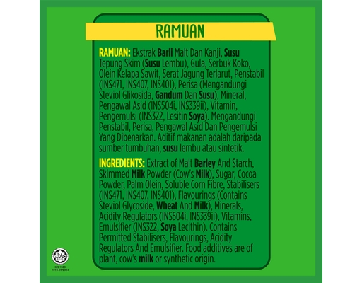 Milo Activ-Go UHT Chocolate Malt Drink with 4 Vitamins & 2 M