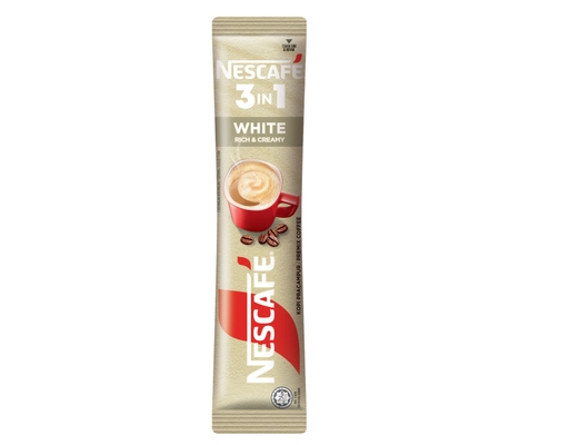 Nescafe White Coffee, 15 sticks - Rich & Creamy