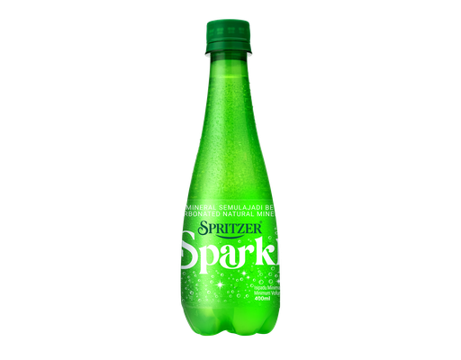 Spritzer Sparkling Mineral Water, 400 ml - Refreshing