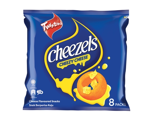 Cheezels Original 8x13g - Cheesy Snack