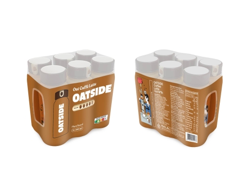 Oatside Coffee Oat Milk, 200 ml - Creamy Latte Delight