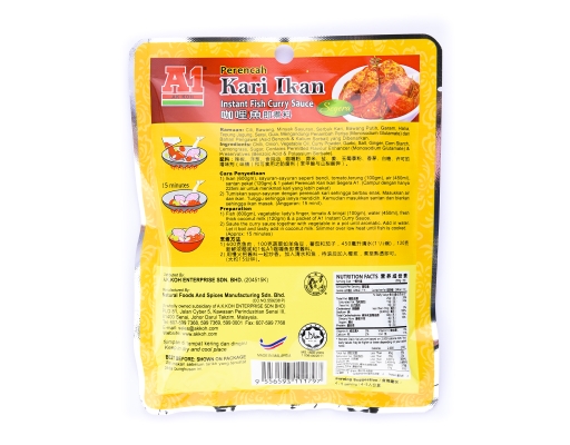 A1 Instant Sauce Fish Curry | myaeon2go