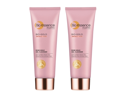 Bio-Essence Rose Gold Gel Cleanser Twin Pack, 100g - Anti-oxidant Power