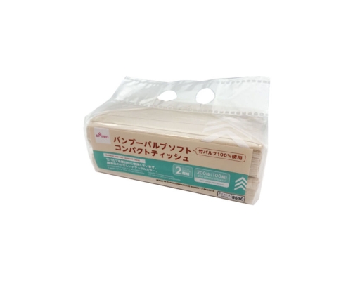 Daiso Bamboo Pulp Soft Compact Tissue | myaeon2go