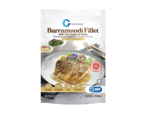 Gohmey Barramundi Fillet, 230g - Thai Seafood Delight