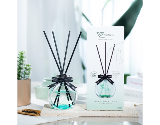 Vanzo Reed Diffuser Cloud Mist Tea Essence | myaeon2go