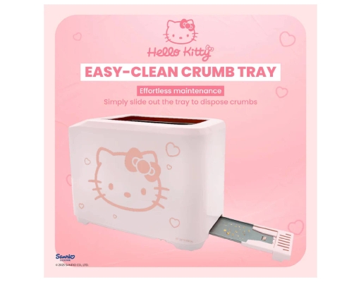 Russell Taylors Hello Kitty Bread Toaster 750W (T1HK) | myaeon2go