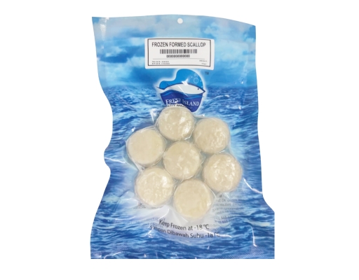 GST Frozen Formed Scallop, 200g - Fresh Seafood Delight