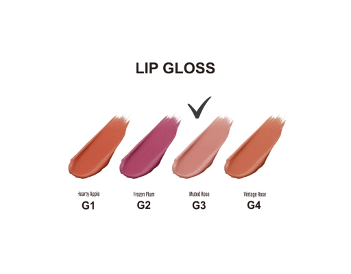 Nalae Lip Gloss G3 Muted Rose | myaeon2go