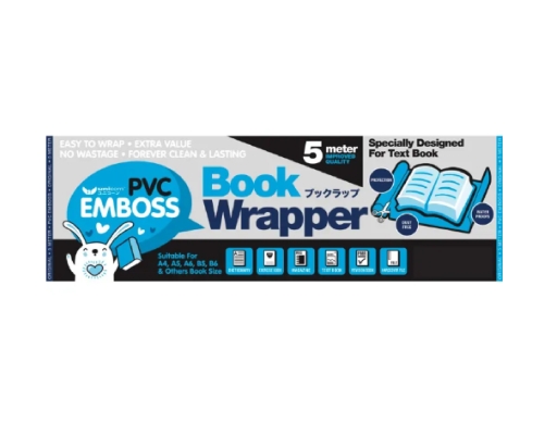 Unicorn PVC Emboss Book Wrapper (UBWC-C450X5M) | myaeon2go