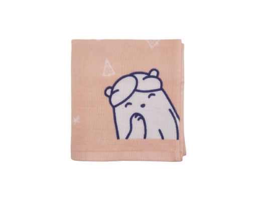 Home Coordy Home Coordy Gauze Ice World2 Hand Towel Peach | myaeon2go
