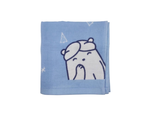 Home Coordy Home Coordy Gauze Ice World2 Hand Towel Blue | myaeon2go
