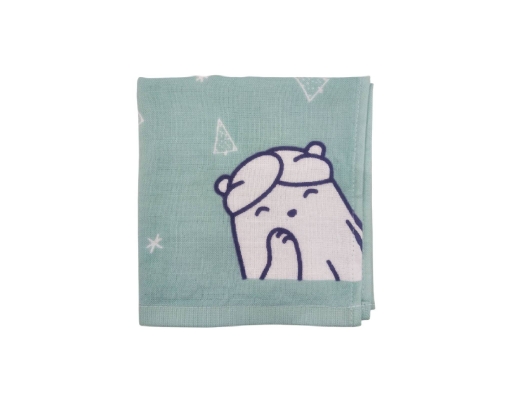 Home Coordy Home Coordy Gauze Ice World2 Hand Towel Green | myaeon2go