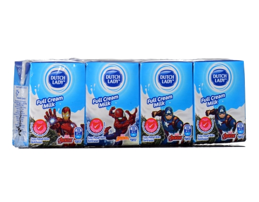 Dutch Lady Marvel Full Cream 4x125ml – Nutrient-Rich
