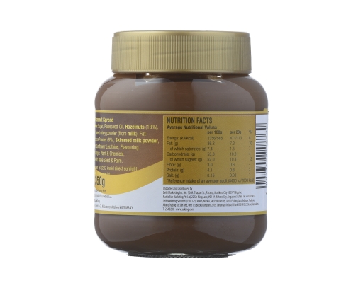 Delfi Double Hazelnut Choco Spread, 350g - Double Taste