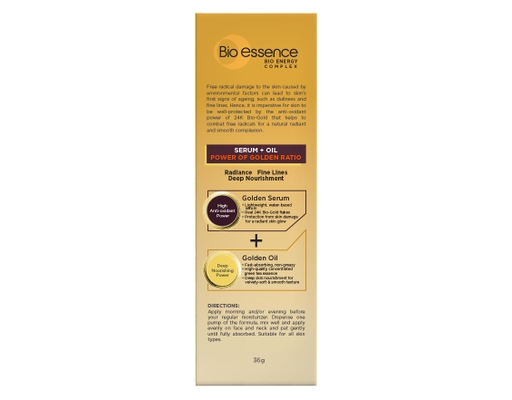 Bio -Essence Bio-Gold Serum 36G - Anti-oxidant Power